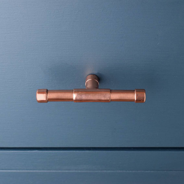 Proper Copper Design Solid Copper Knob (Mini) Extended T-Shape | Wayfair.co.uk